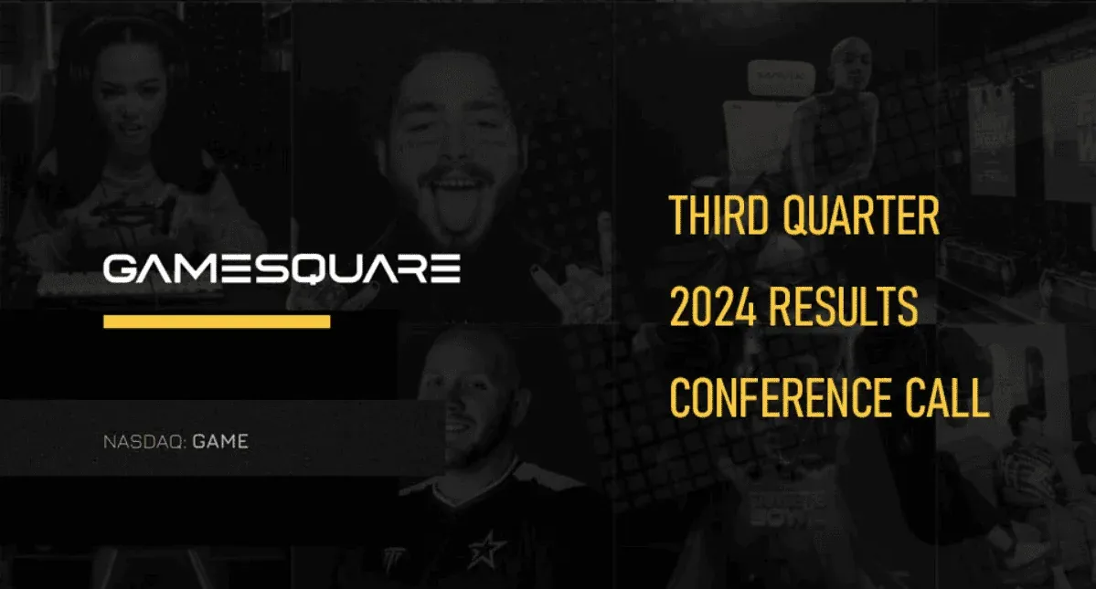 GameSquare Reports Record Third-Quarter Revenue, Narrows Losses