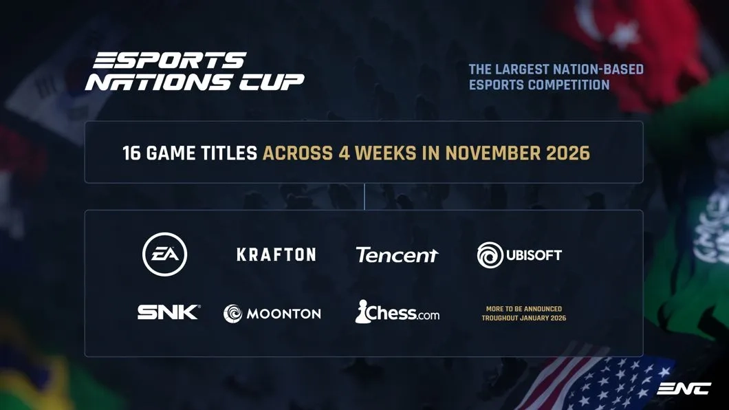 First Details Revealed on Esports Nations Cup 2026 - TEA